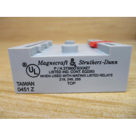 Magnecraft 27390D Struthers-Dunn Relay Socket