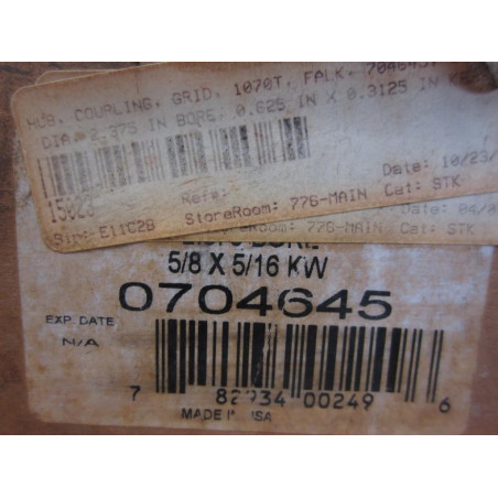 Rexnord 0704645 Grid Coupling Hub