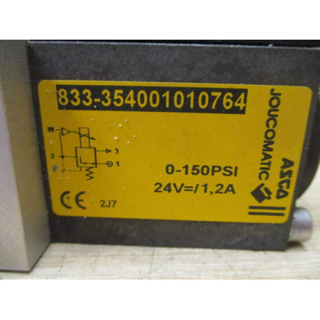 AscoJoucomatic 833-354001010764 Sentronic Proportional Valve ...