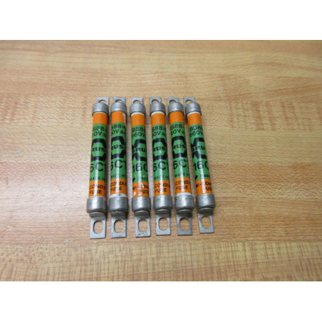 Brush 16CT Semi Conductor Fuse (Pack of 6) - New No Box