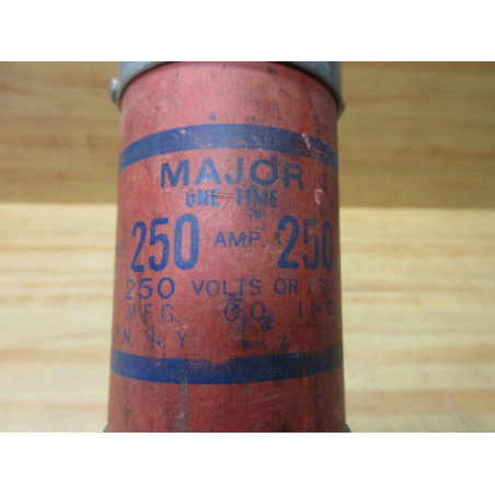 GEM Electric OT-250 Major Fuse 0T-250 - Used