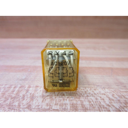 IDEC RY4S-U-AC120V Relay RY4S-U-120V AC 120VAC (Pack of 10)