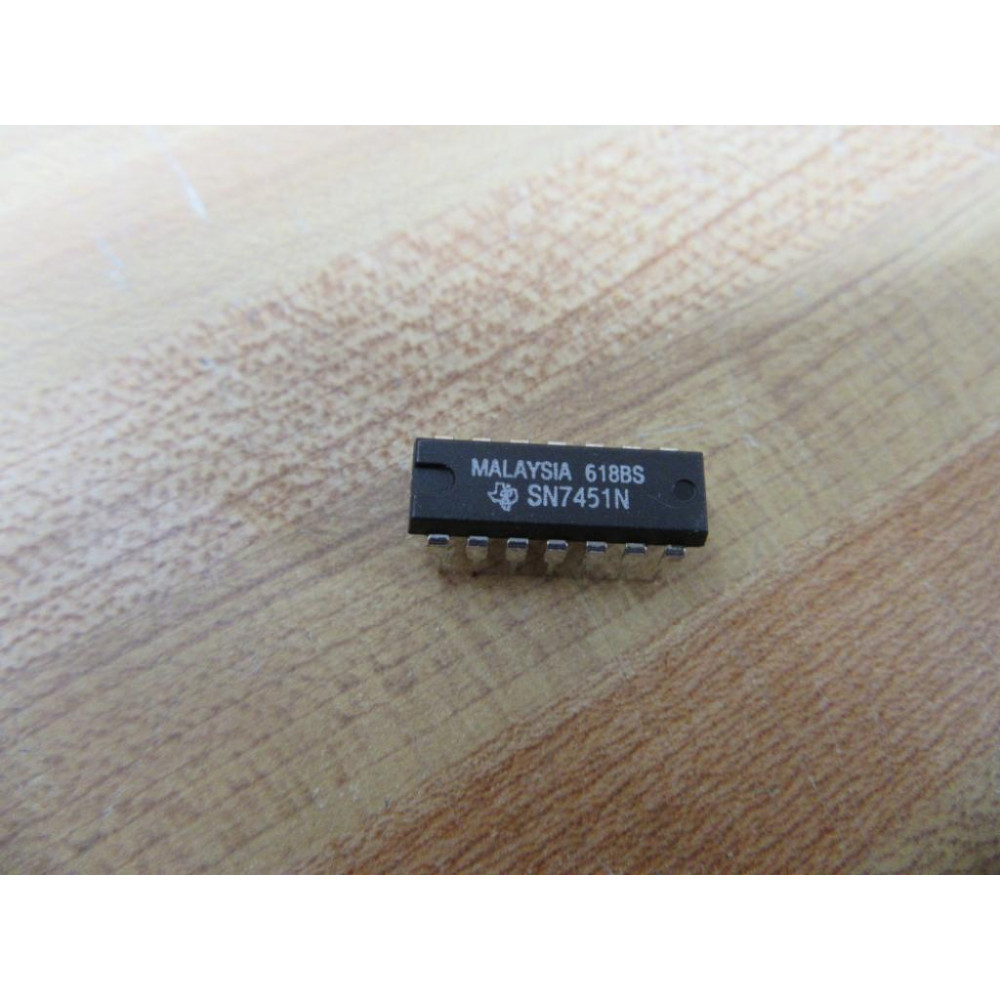 Texas Instruments SN7451N Integrated Circuit Breaker (Pack of 5) - New ...