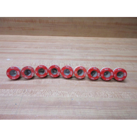 Buss SL-20 Bussmann Plug Fuse Cross Ref 6F463 (Pack of 9) - Used