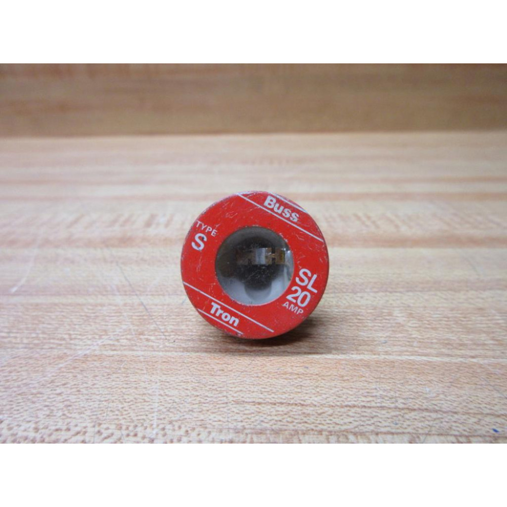 Buss SL-20 Bussmann Plug Fuse Cross Ref 6F463 (Pack of 9) - Used