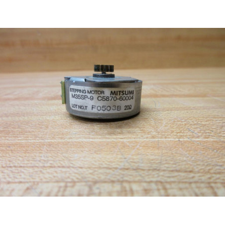 Mitsumi C5870-60004 Stepping Motor M35SP-9 - Used