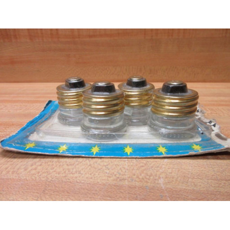 Eagle Electric 690-15 Ferry Glass Plug Fuse 15A-125V (Pack of 4)