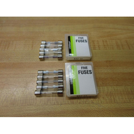 Littelfuse AGC-10 Fuse Cross Ref 4XH49 311 Metal Strip (Pack of 10)