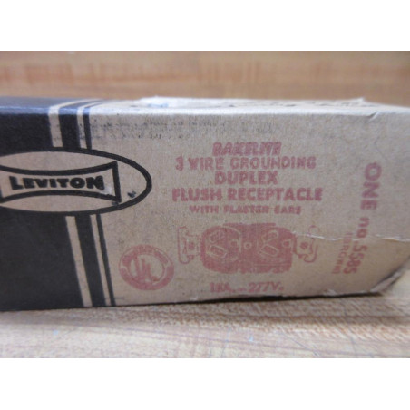 Leviton 5585 Bakelite Duplex Receptacle