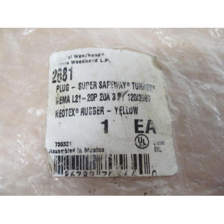 Daniel Woodhead 2681 Molex Super Safeway Turnex Plug