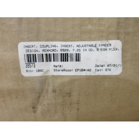 Rexnord ES20 Omega Spacer Element 7.25"
