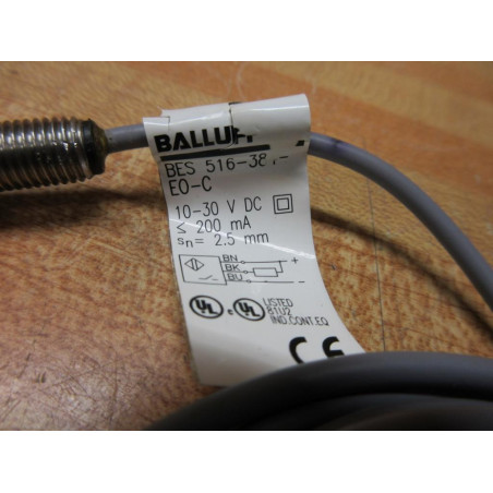 Balluff BES 516-383-EO-C-02 Inductive Sensor BES 516-383-EO-C - Used