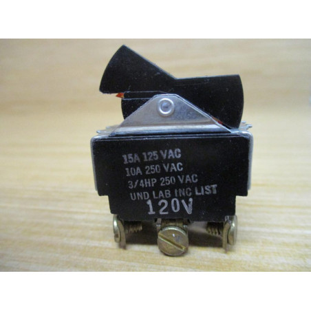 Carling 120V Illuminated Rocker Switch - New No Box