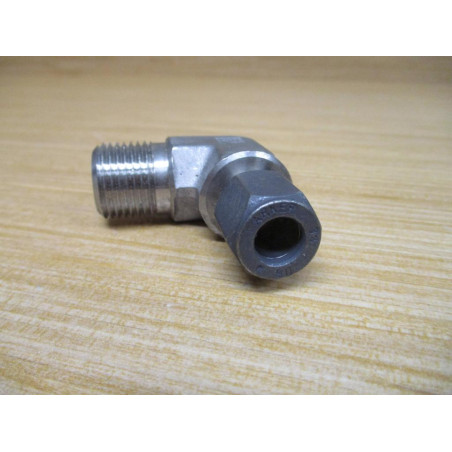 Parker 6-8CBU-SS Ferulok 24° Flareless 90° Elbow