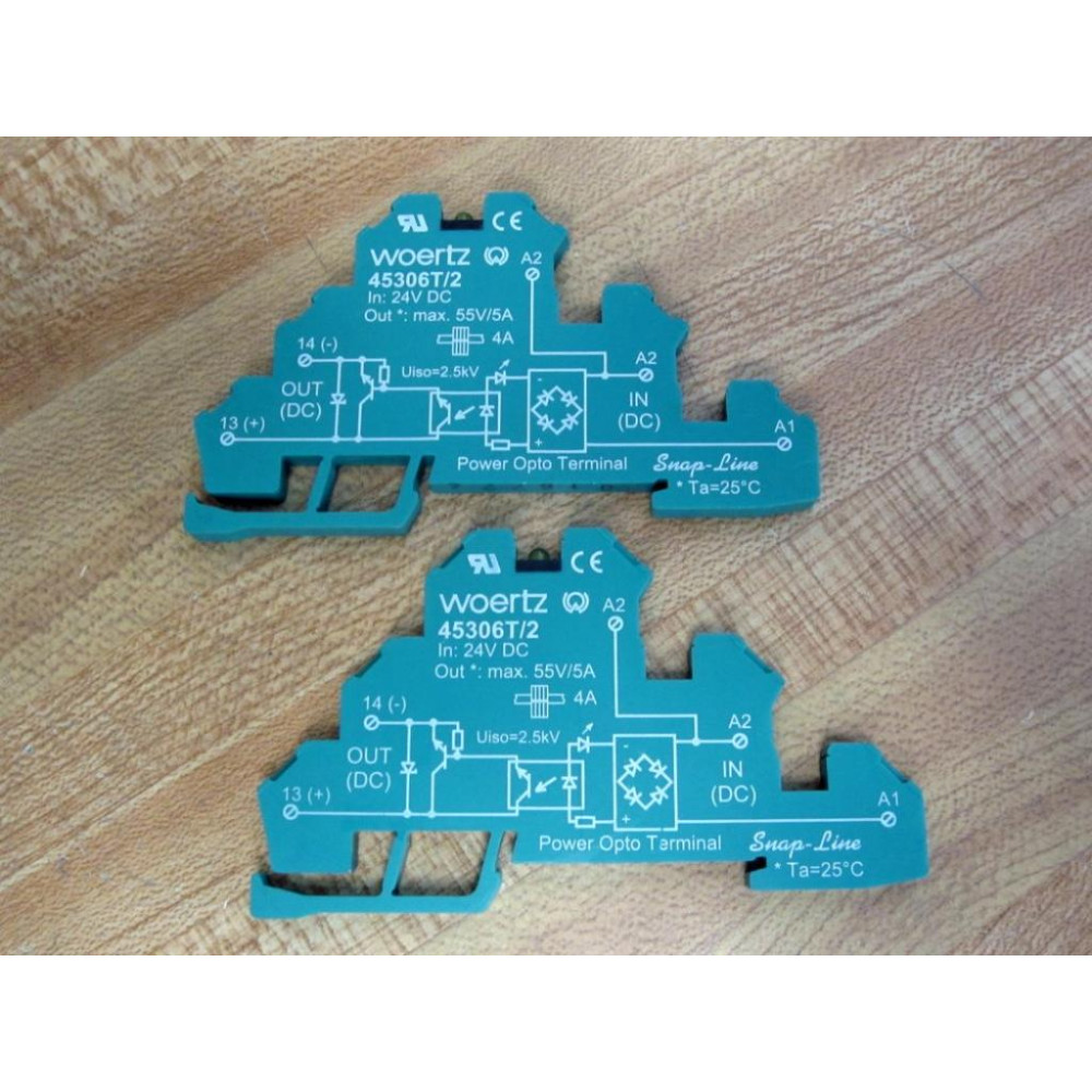 Woertz 45306T2 Power Opto Terminal 45306T2 - New No Box