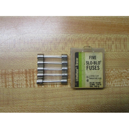 Littelfuse 03136.25 Fuse Cross Ref 6F035 Wirewound Element (Pack of 10)