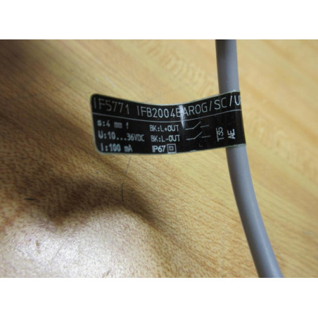 IFM Efector IFB2004BAROGSCUP2LED Inductive Sensor IF5771
