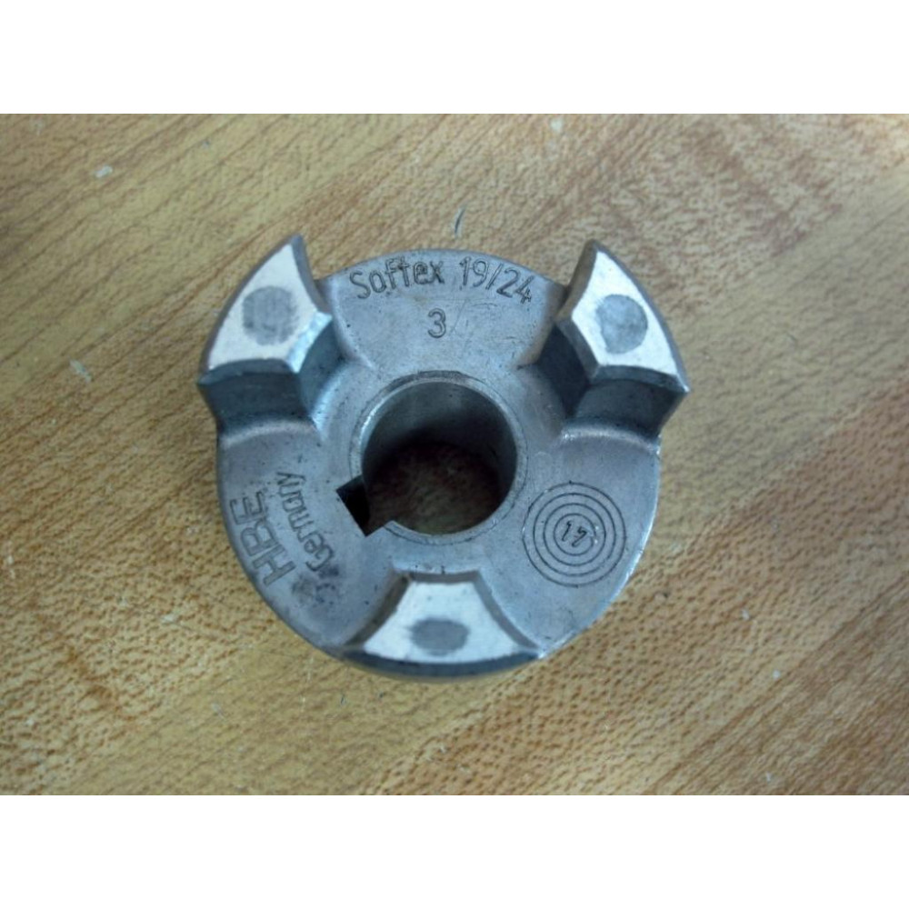 HBE 1924 Softex Shaft Coupling 1924 Jaw Coupling Half Only 916"ID - New ...