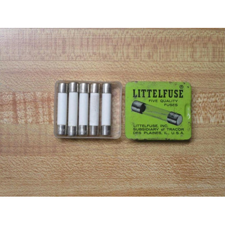 Littelfuse 3AB-8A Fuse Cross Ref 6F046 314 White (Pack of 10)