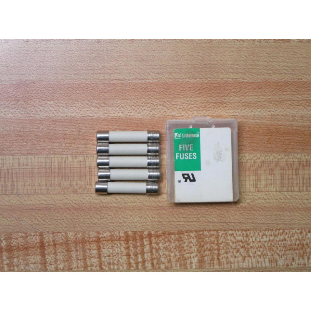 Littelfuse 3AB-5A Fuse 3AB5A 322, White (Pack of 10)
