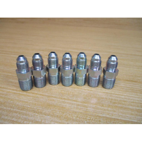 Parker 4-4F3MXS 37° Flare, Tube To BSPT Fitting 44F3MXS (Pack of 7 ...