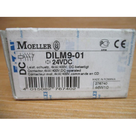 Moeller DILM9-01 Eaton Contactor DILM9-01-24VDC