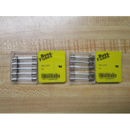 Buss MDL-20-R Bussmann Fuse Cross Ref 1CM35 Wirewound Element (Pack of 10)