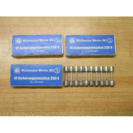 Wickmann-Werke 19195-1A Littelfuse Fuse 19195 Wirewound Element (Pack ...