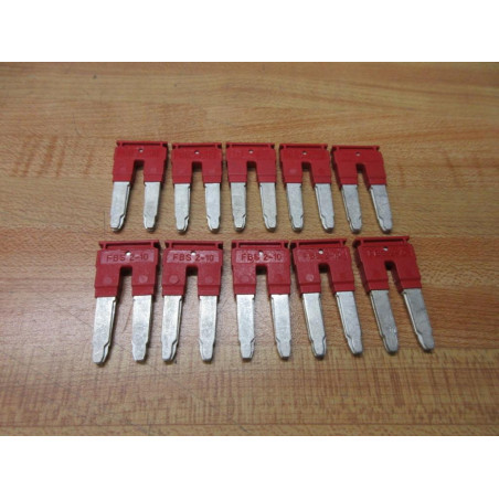 Phoenix Contact 3005947 Plug-In Bridge FBS 2-10 (Pack of 10) - New No Box