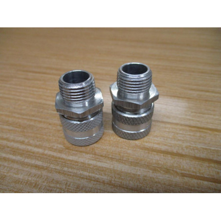 Hubbell SHC1011 Cord Connector (Pack of 2) - New No Box