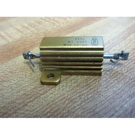 Dale RH-25 Vishay Resistor RH25 125Ω - Used