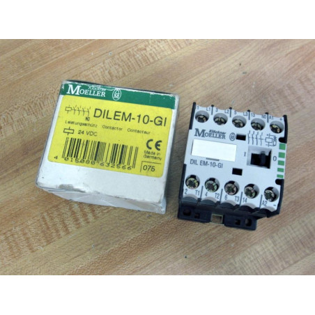 Moeller DILEM-10-GI 3P Mini Contactor 24VDCDILEM-10-G1
