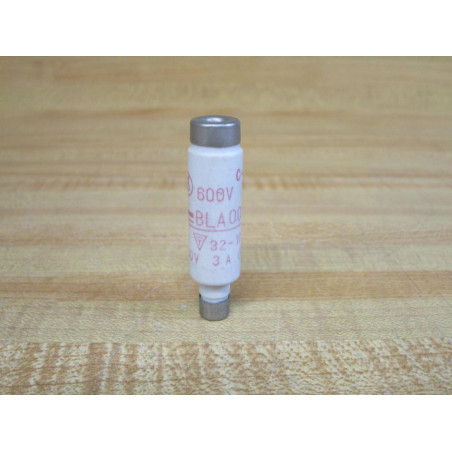 Fuji Electric BLA003D 3A Fuse (Pack of 13) - New No Box