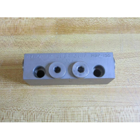 Lubriquip MSP-15S Graco Trabon Valve 562713 - New No Box