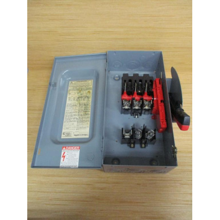 Square D H362 Heavy Duty Safety Switch Series F1 Series F1 - New No Box