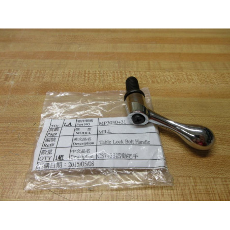 MP3030+31 Table Lock Bolt Handle MP303031