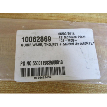 PF Moncure 10062869 Guide, Wave, THD, Key