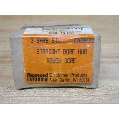Rexnord 7369823 Straight Bore Hub 3 SHRB STL