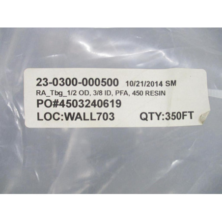 Generic 23-0300-000500 Tubing 12" x 38" 350' Feet