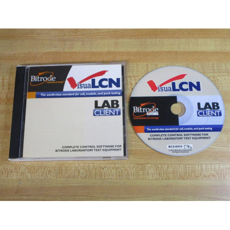 Bitrode BCS10029-519B LAB CLIENT Software BCS10029519B - Used