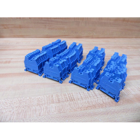 Allen Bradley 1492-W4 Terminal Blocks 1492W4 Blue 1492-W4B (Pack of 69 ...