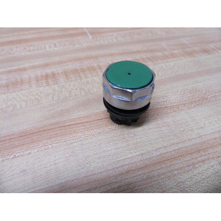 Cutler Hammer Eaton E22P3 Flush Pushbutton Switch Green - Used