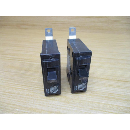 Siemens B120 Circuit Breaker BL120 20Amp (Pack of 2) - Used