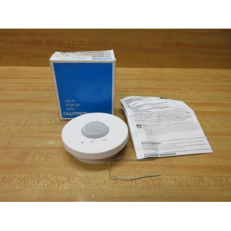 Lutron LRF2-OCR2B-P-WH Occupancy Sensor LRF2-OCR2B-P WOut Hardware
