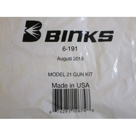 Binks 6-191 Model 21 Gun Kit 6191