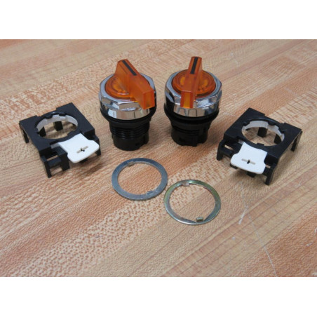 Cutler Hammer E22WF9 Eaton 2-Pos Lever Selector Switch (Pack of 2)