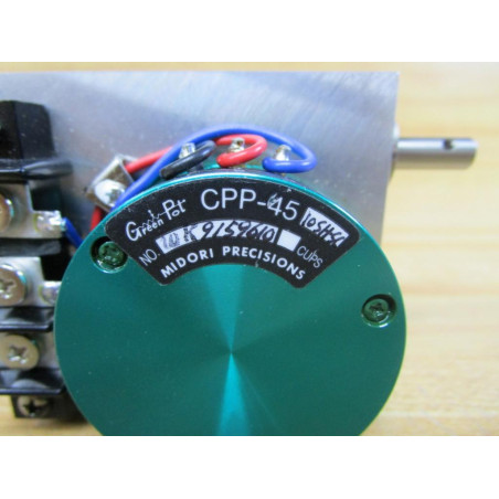 Midori Precisions CPP-45-10SHSC Green Pot Potentiometer CPP-45 - New No Box