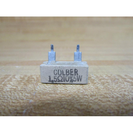 Colber 1.5Ω10%15W Resistor 15Ω10%15W 78" x 38" - New No Box