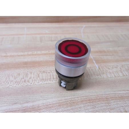 Allen Bradley 800EM-LF4 Illum. Push Button 800EMLF4 Red Off Symbol ...