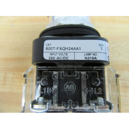 Allen Bradley 800T-FXQH24AA1 Push Pull Switch Illuminated - New No Box
